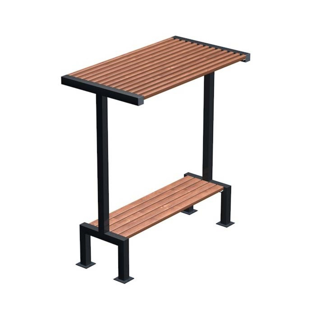 Metal Leg Canopy Bench - SGR-byi6qa4hll